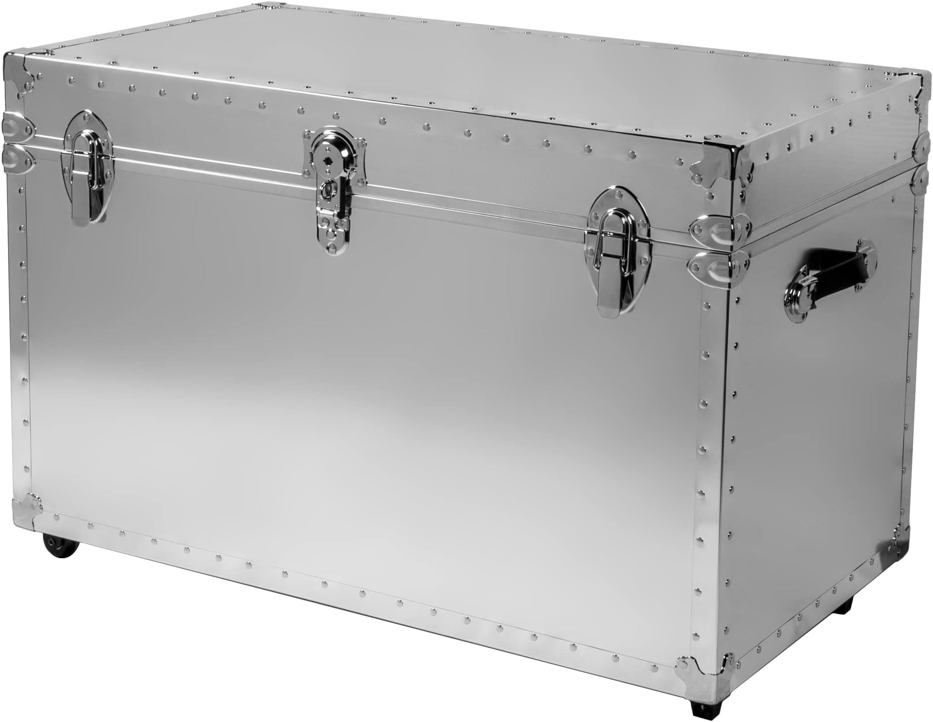 Amazon.com: DormCo Smooth Steel Oversized Plus Trunk - USA Made : Home ...