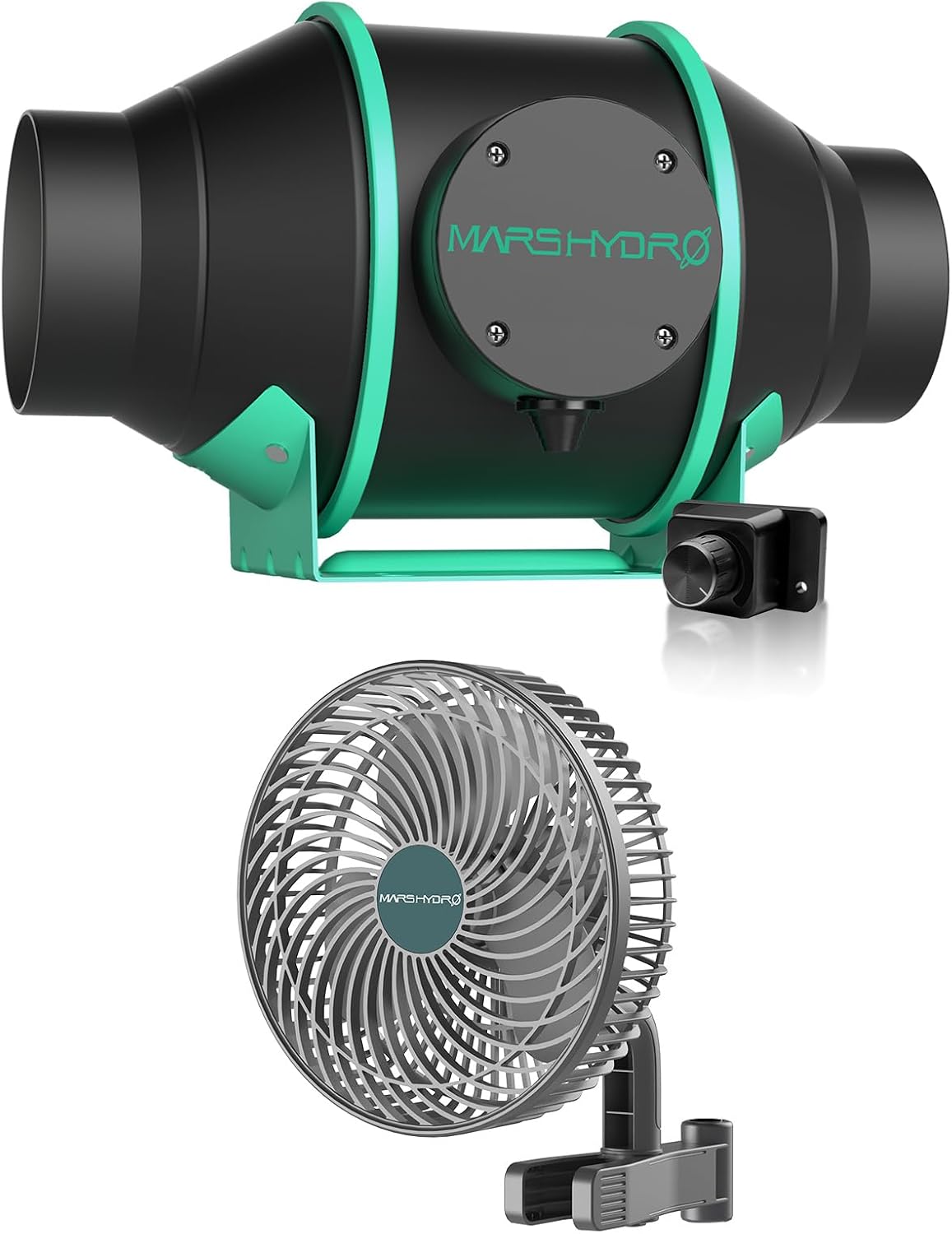 Amazon.com : MARS HYDRO 4 Inch Inline Fan with Variable Speed ...