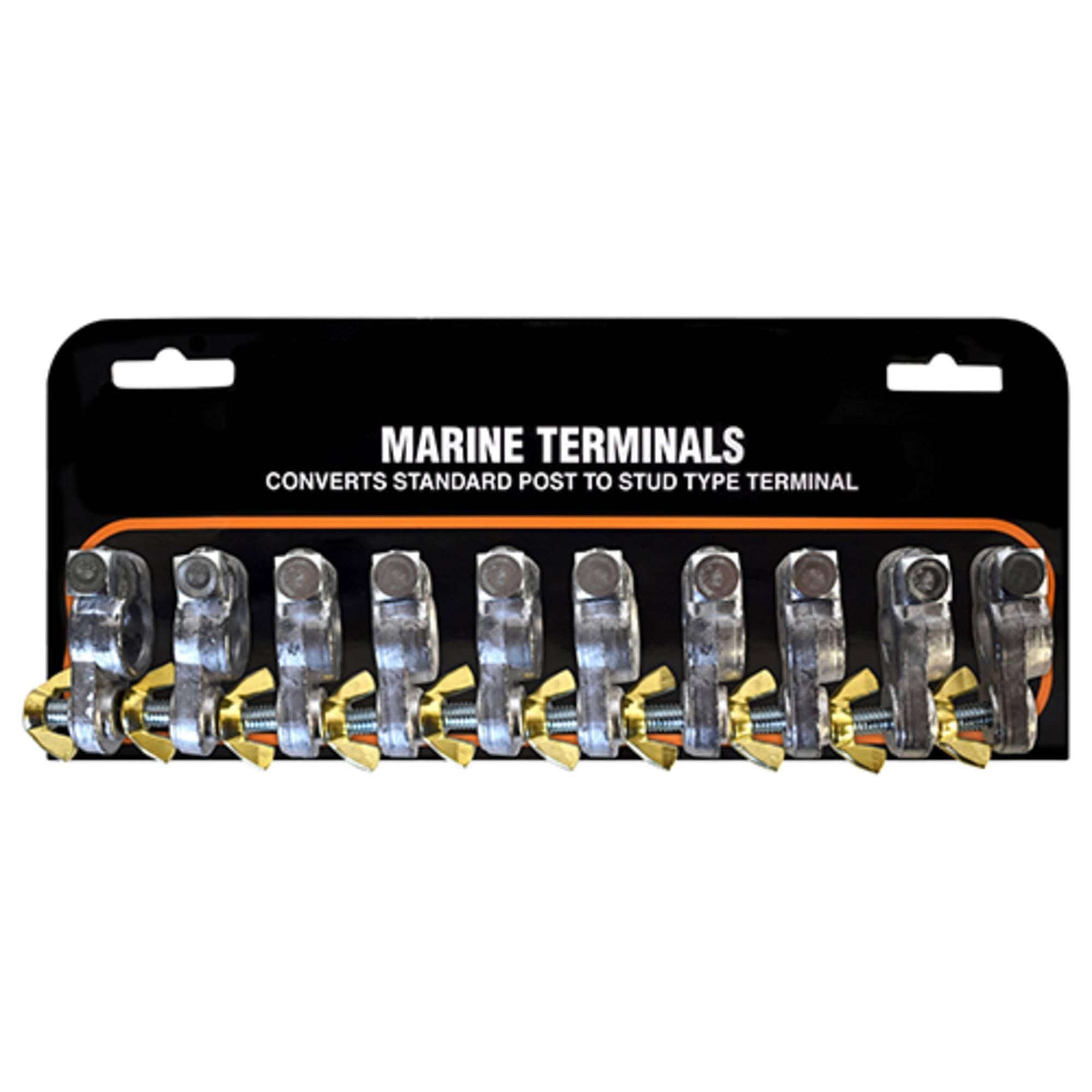 Buy Red Hawk BAT-0021 Battery Terminals with Post Wing Nut, Pack of 10 ...