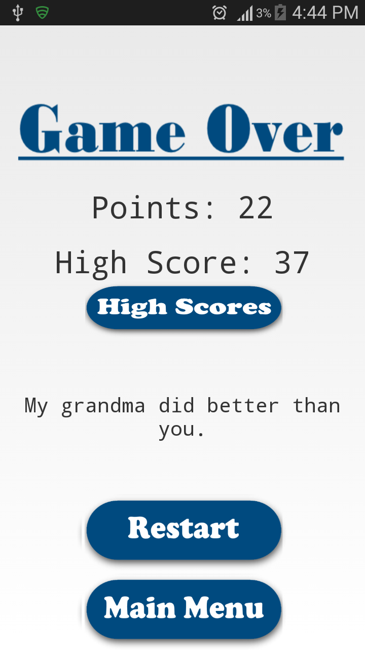 Keep Tryin'! - App on Amazon Appstore