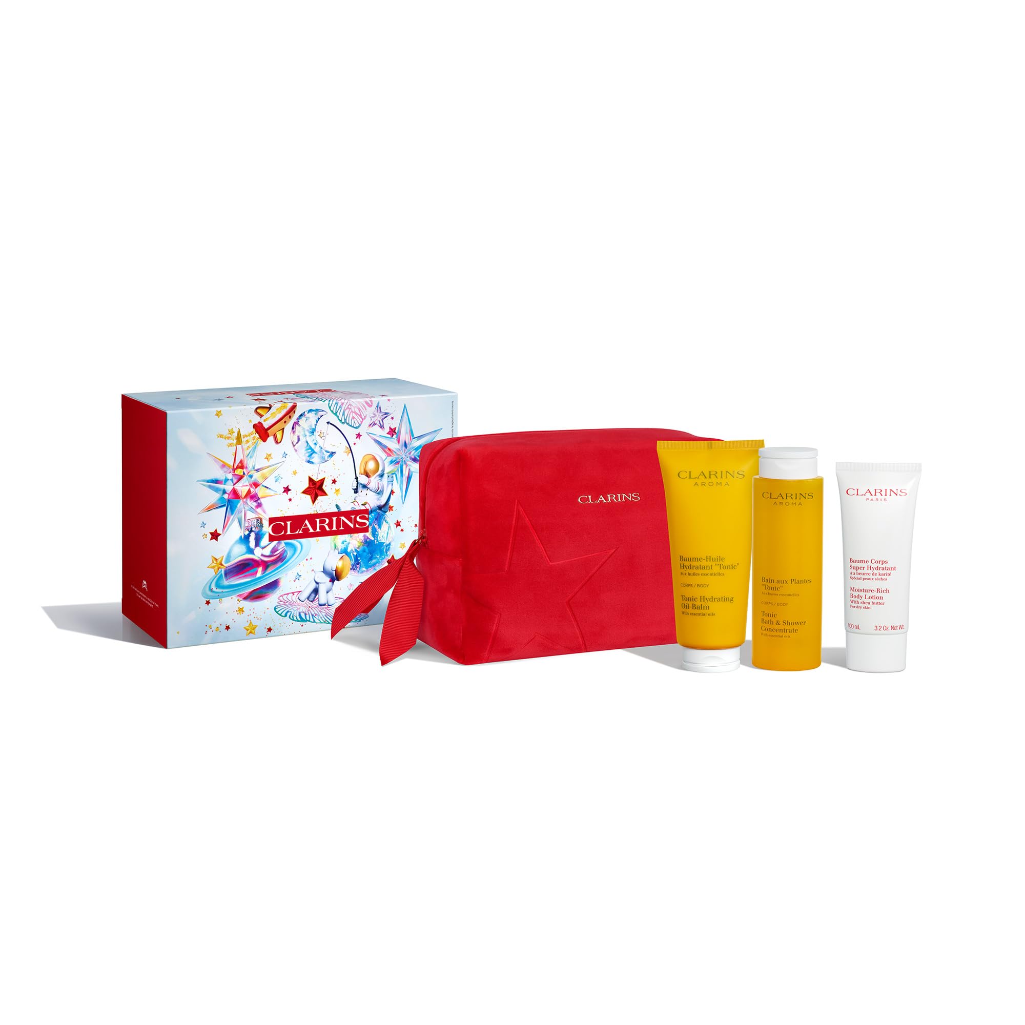 Clarins Christmas Gift Set | Self-Care Essentials | Worth 79 | Includes ...
