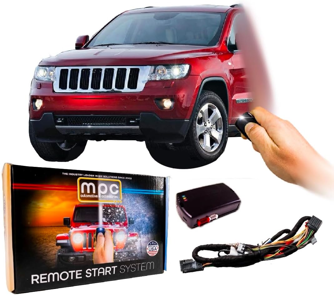 Amazon.com: MPC Complete Remote Start Kit Compatible with Jeep Grand ...