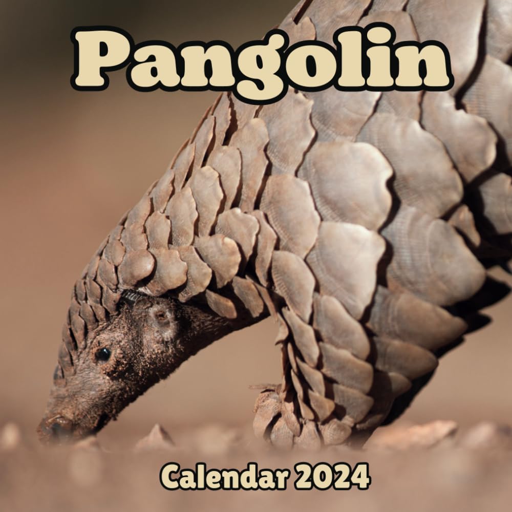 Pangolin Calendar 2024: September 2023 to December 2024 Organizer For ...