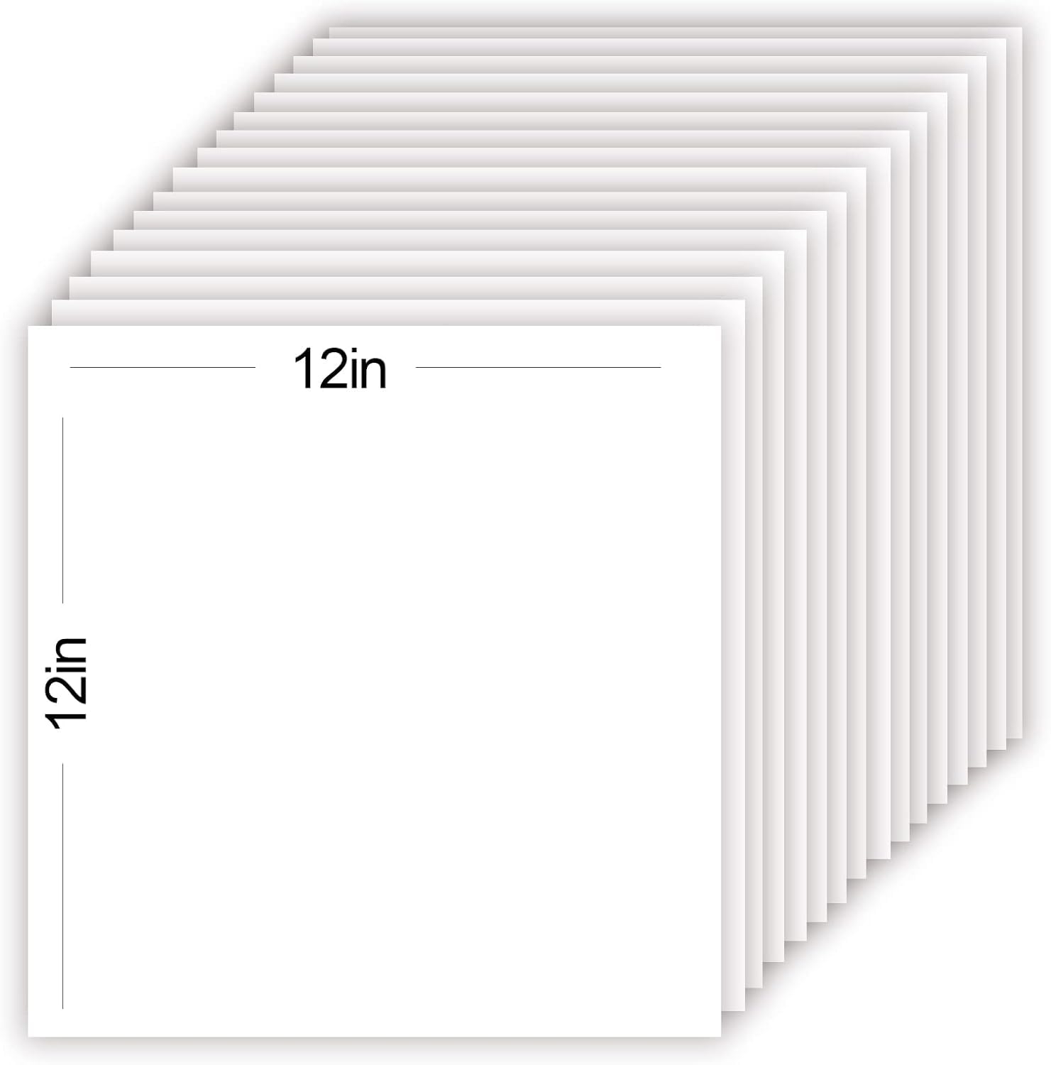 Snapklik.com : 15Sheets White Cardstock Paper 12x12 Card Stock For ...