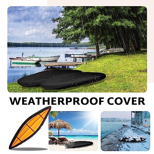 Snapklik.com : Kayak Cover 10.6ft-12.2ft Waterproof Weatherproof 600D ...