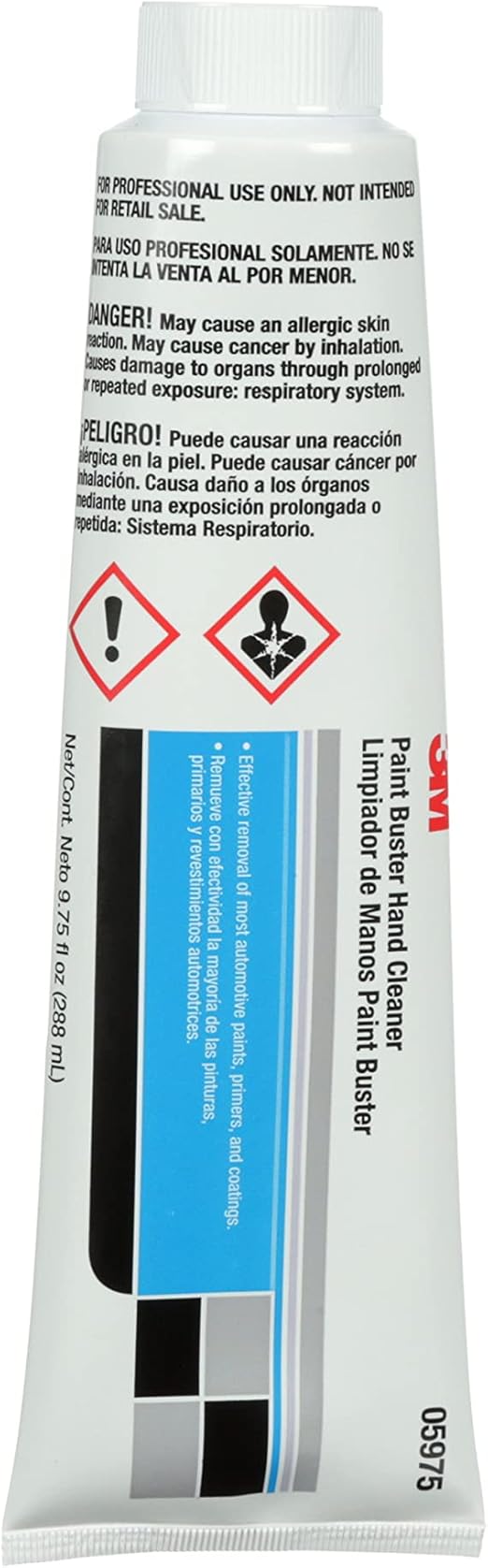 Amazon.com: 3M Paint Buster Hand Cleaner, 05975, 9.75 fl oz : Automotive