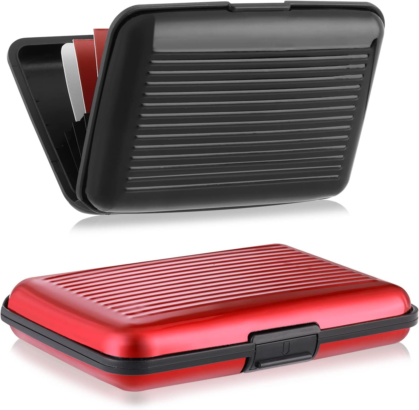 Amazon.com: Thinp 2 Pieces Credit Card Protector, RFID Blocking Credit ...