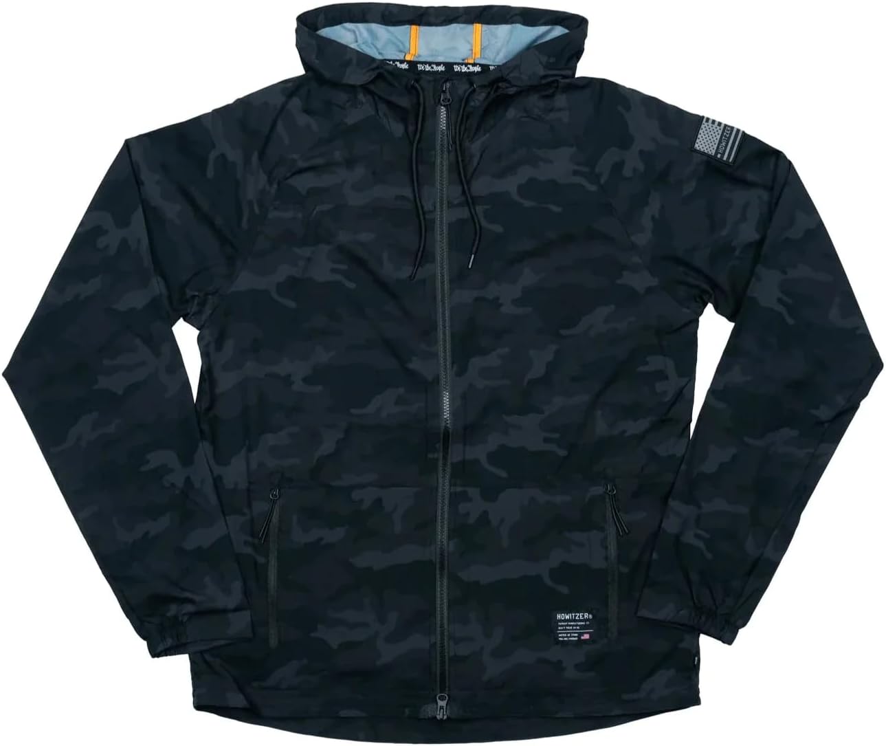 Amazon.com: Howitzer Style Men's Track Jacket Combatant Hooded Military ...