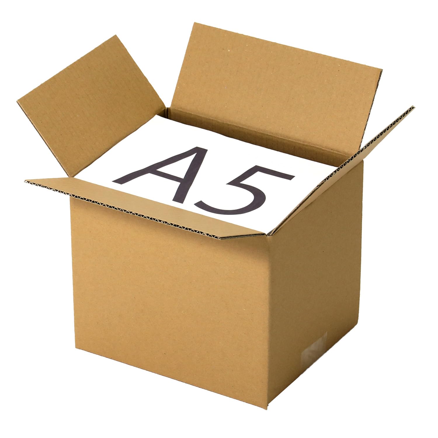 Amazon.co.jp: アースダンボール 段ボール 60サイズ A5 深型 20枚 212×172×180 小型 箱 ID1856 ...