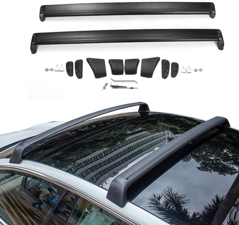 PLUGRY Tesla Model 3 Roof Rack Lockable - Secure & Versatile Cargo ...