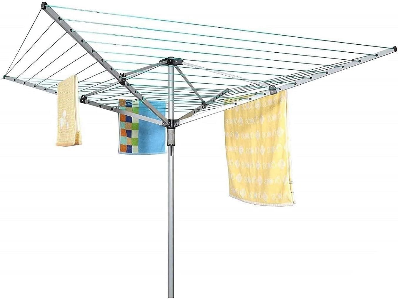 BPIL Rotary Washing Line - Heavy Duty 4 Arm Outdoor Clothes Airer - 40 ...