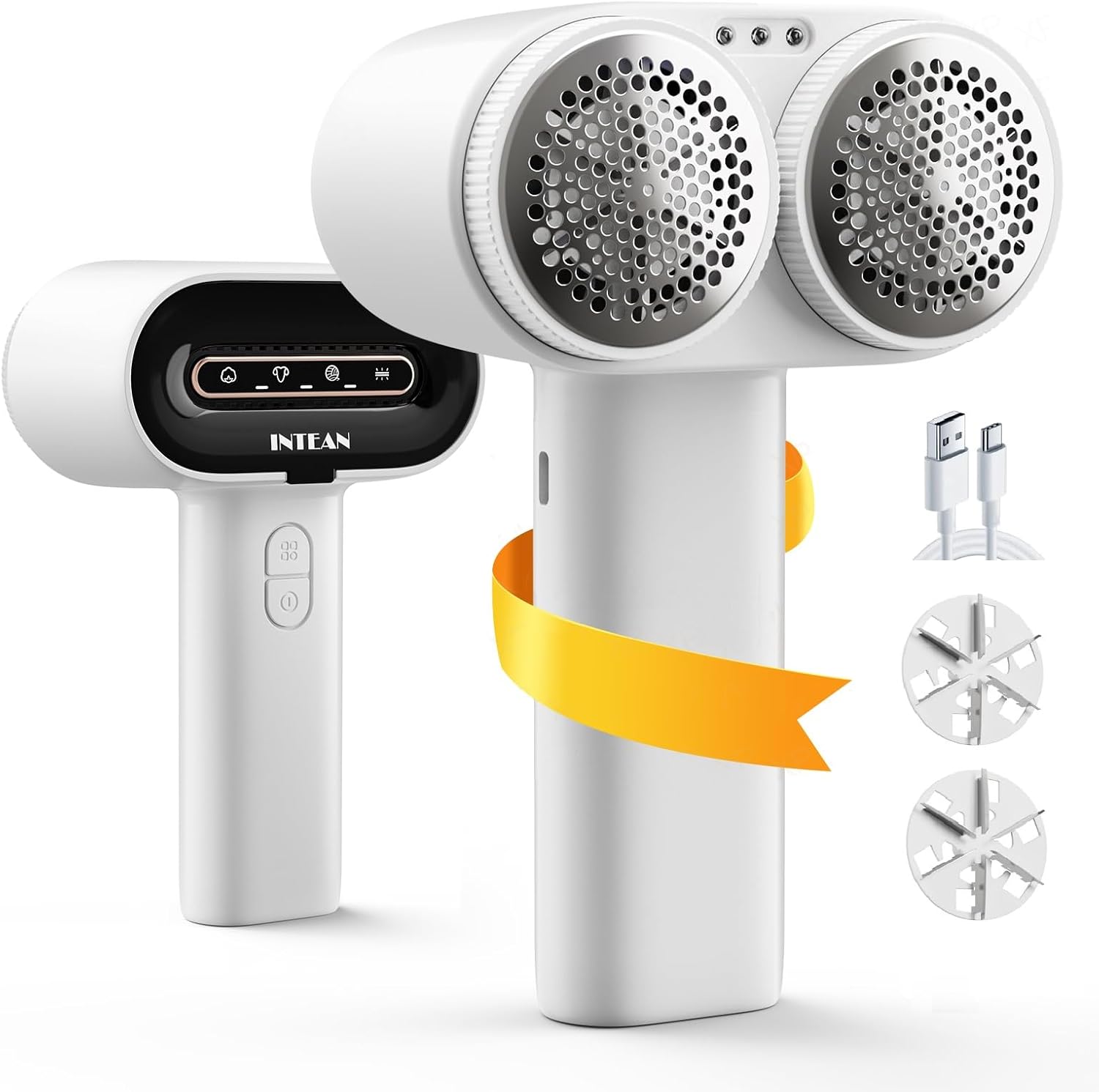 Amazon.com: INTEAN Fabric Shaver Rechargeable 2024, Electric Lint ...