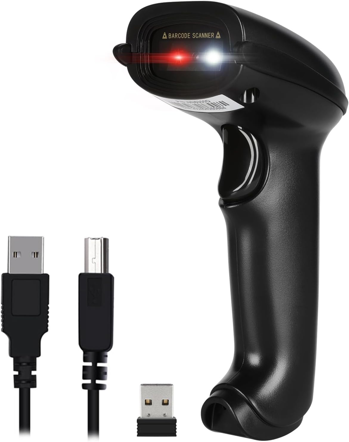 Amazon.com : WoneNice USB Laser Barcode Scanner Wired Handheld Bar Code ...