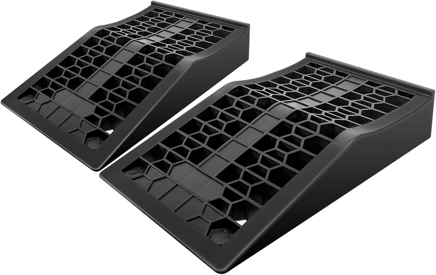 Amazon.com: Solid Steel 3 Ton 6500 LBS Auto Ramp Set Heavy Duty Car ...