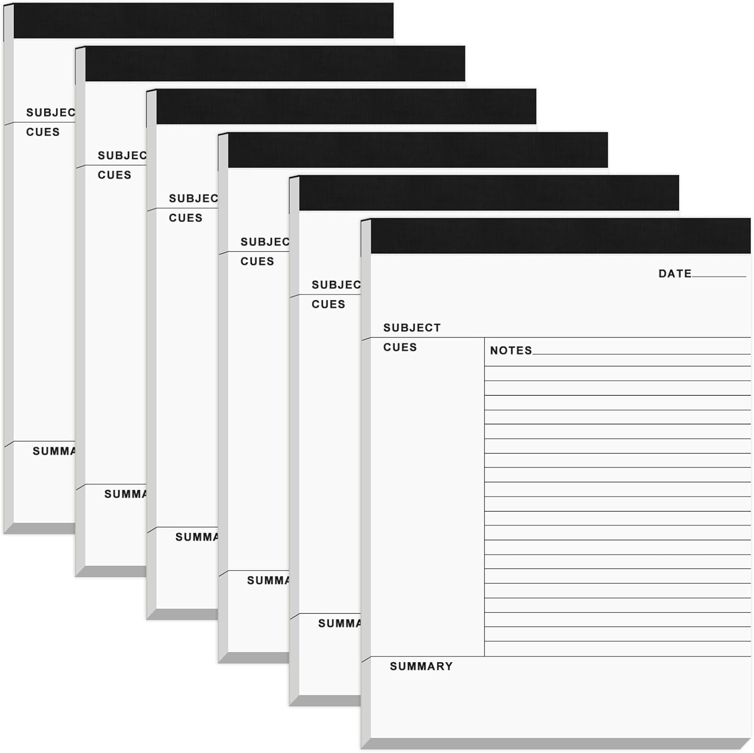 Amazon.com : Legal Pads 8.5 x 11 Note Pads 6 Pack Lined Notepad Cornell ...