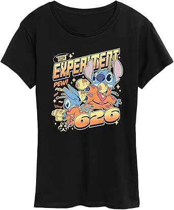 Disney Lilo and Stitch - Stitch Experiment 626 - Women's Short Sleeve ...