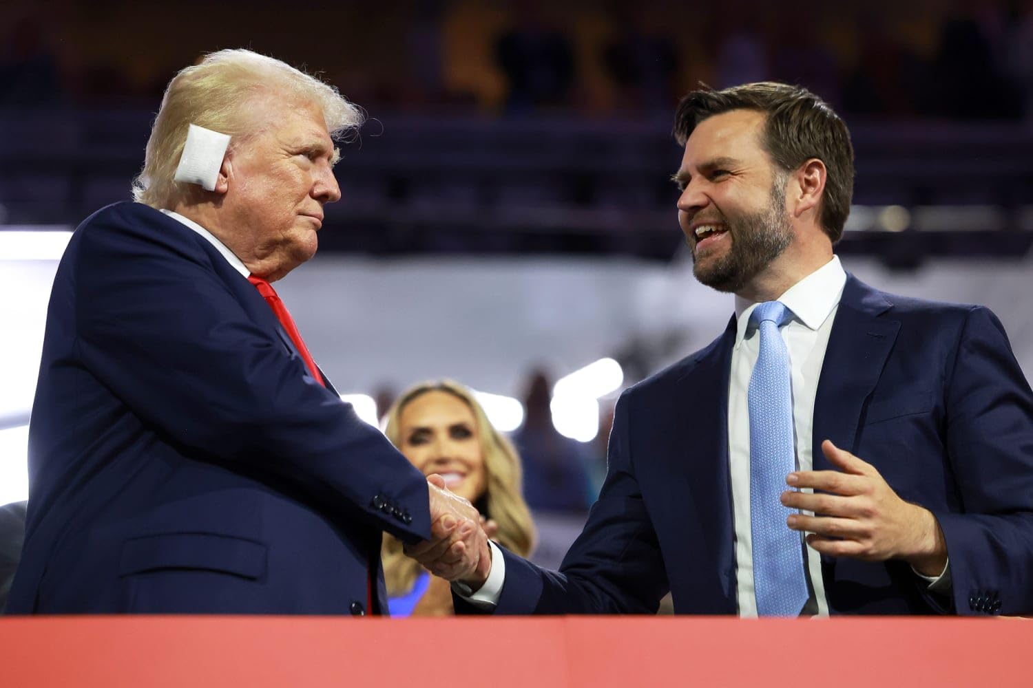 Amazon.com: ConversationPrints Donald Trump RNC JD Vance Ear Glossy ...