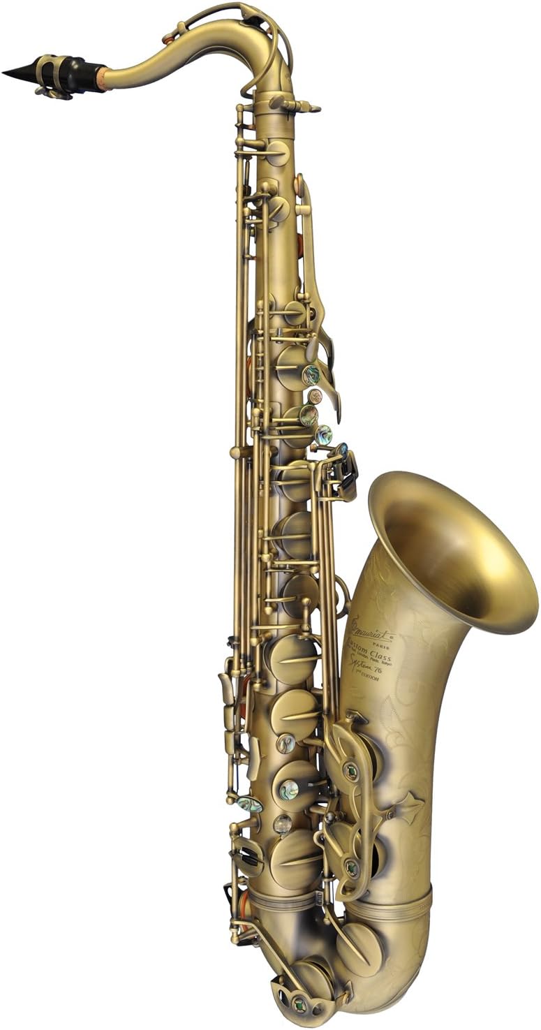 Amazon.com: P. Mauriat SYSTEM-76TDK Tenor Sax, Dark Lacquer with Case ...