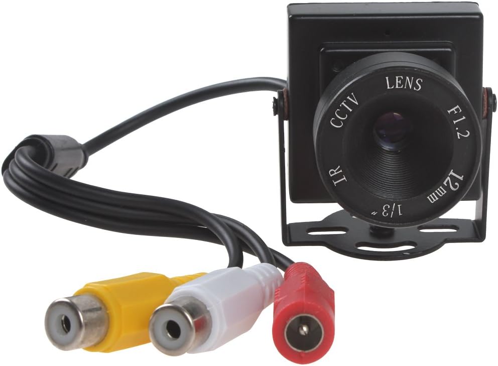 ePathChina® 12mm Focus Lens 600TVL 1/3 Inch CMOS HD Sensor DC 12V Mini ...