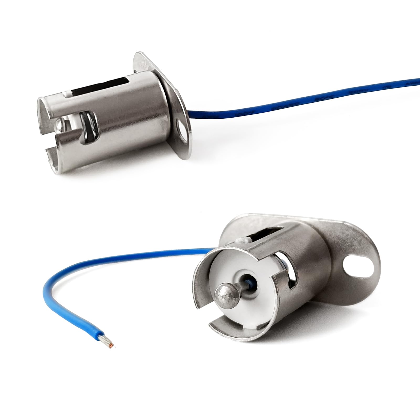 Amazon.com: 2PCS BA15s 1156 LED Bulb Socket, Tail Adapters onnector ...