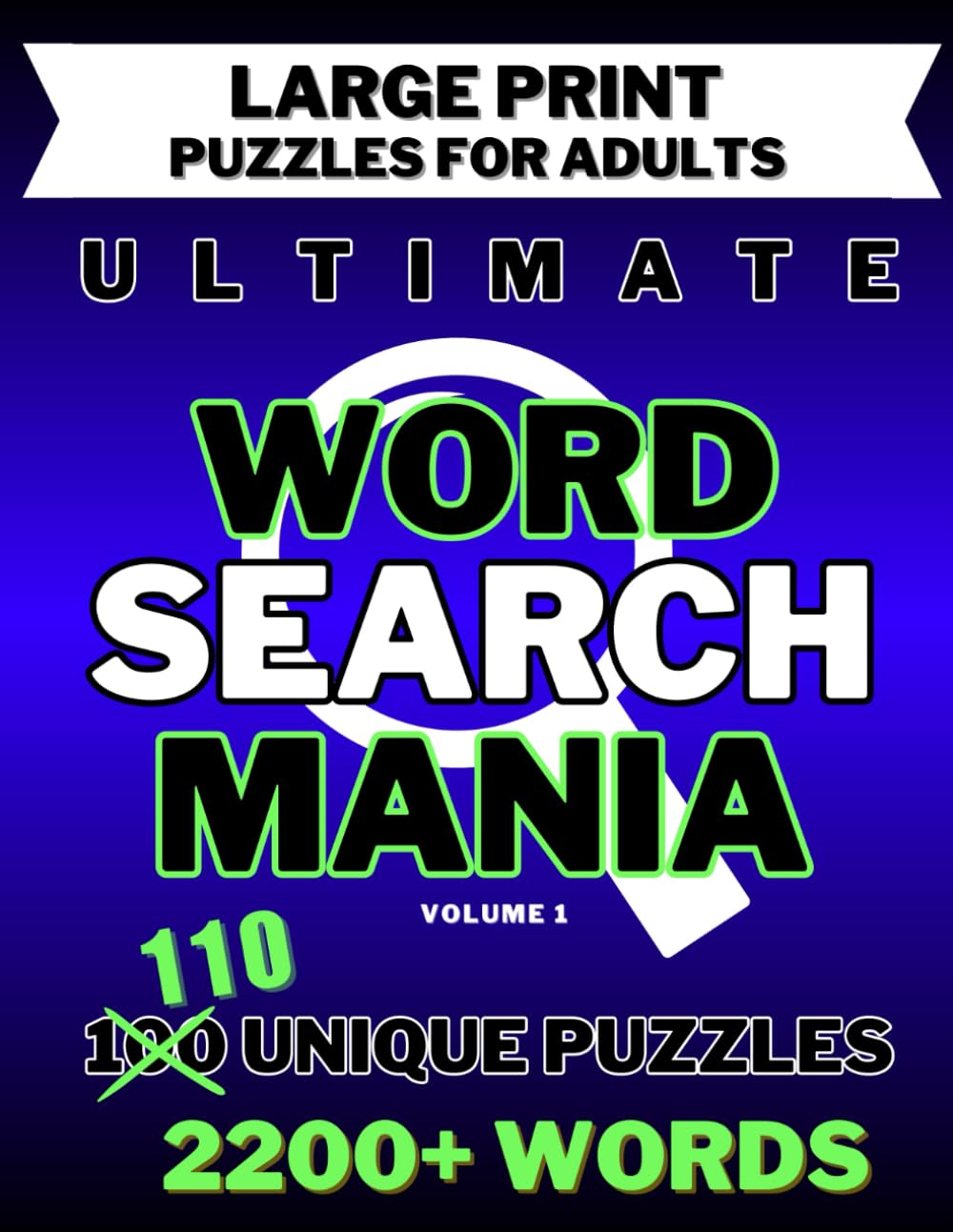Amazon.com: Ultimate Word Search Mania: Large Print Word Search Puzzles ...