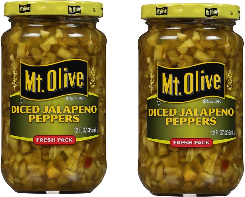 Amazon.com : Mt. Olive Sliced Jalapenos, Fresh Packed, 12 Oz., (Pack of ...