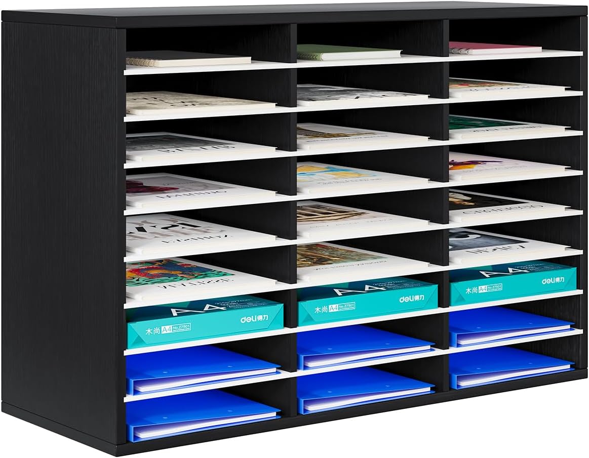 Amazon.com : Senhoglb 27 Compartments Mail Sorter Organizer, Sturdy ...