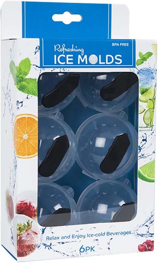 Amazon.com: Evriholder Refreshing Ice Molds, Ice Ball Makers, Ice ...