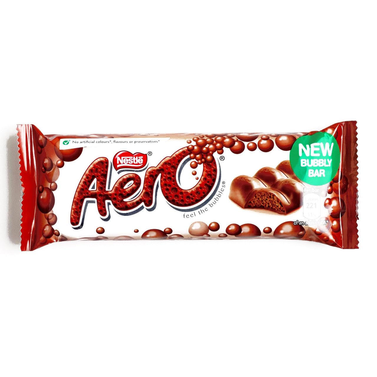 Amazon.com : Nestle Aero Milk Chocolate Bar 1.4 oz (1 Item Per Order ...