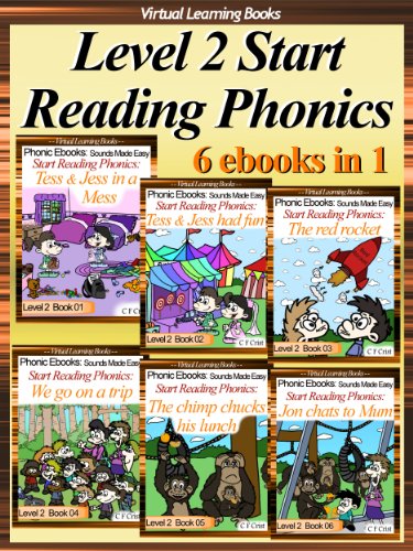 Level 2 Start Reading Phonics Books 01-06 (6 ebooks in 1) Collection ...