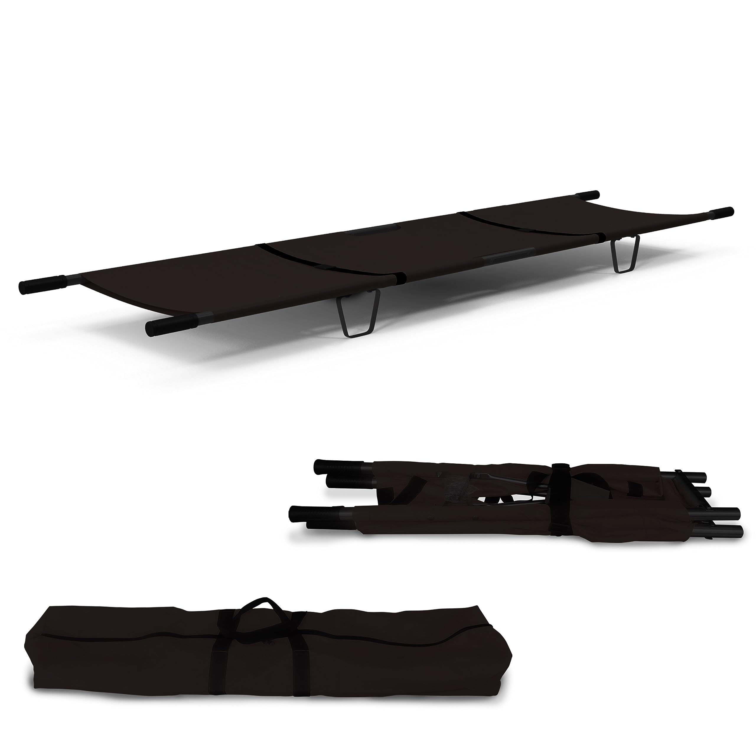 Buy OTICA Foldable Stretcher for Patient Shifting, Portable Stretcher ...