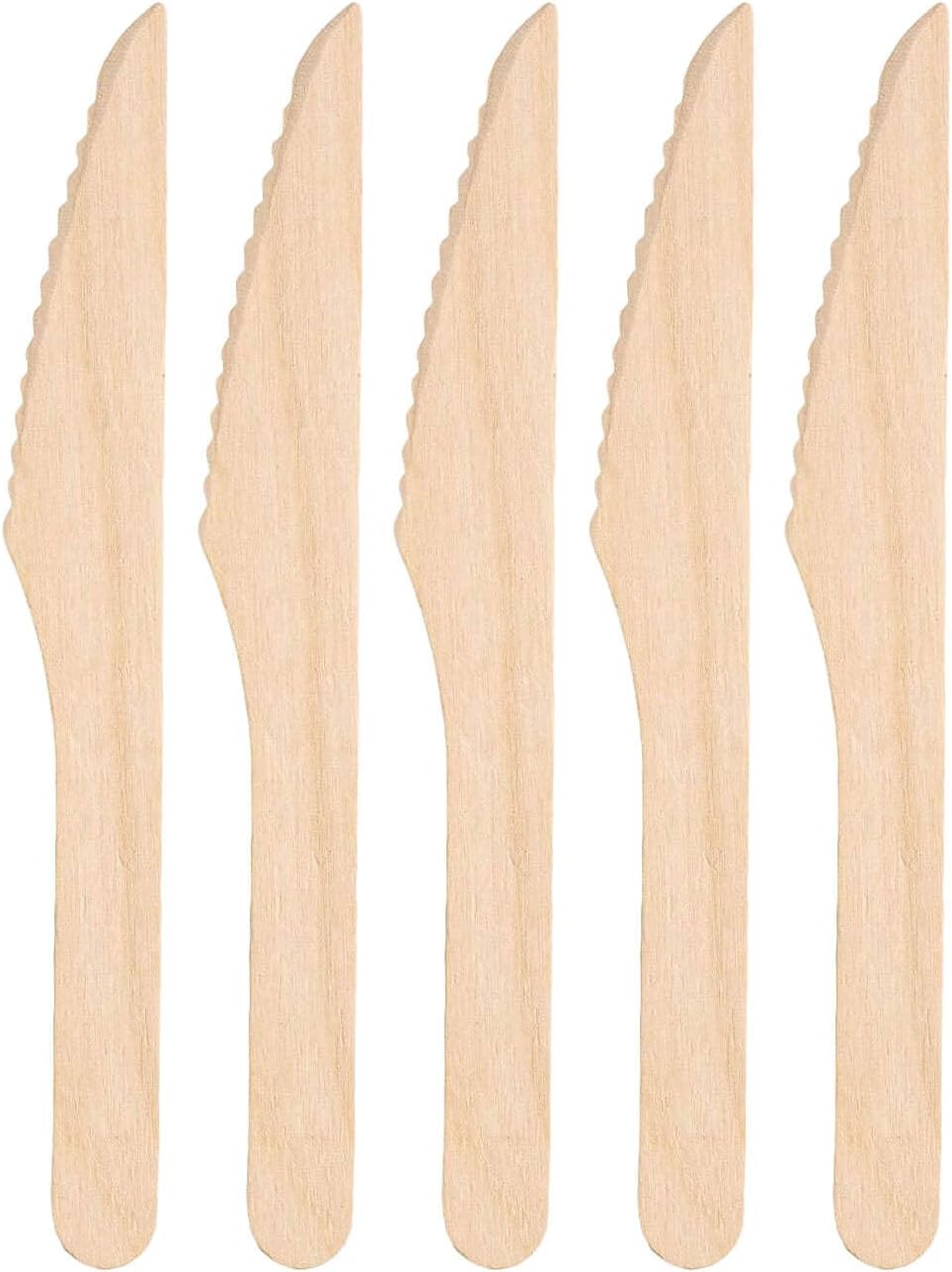 Amazon.com: ECOCLEAN Eco-Friendly 100% Biodegradable Disposable Knives ...