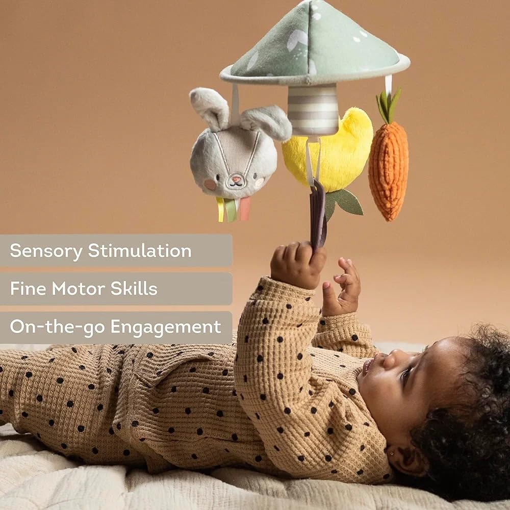 Amazon.com : Taf Toys Pram Mobile - Colorful and Interactive Baby ...