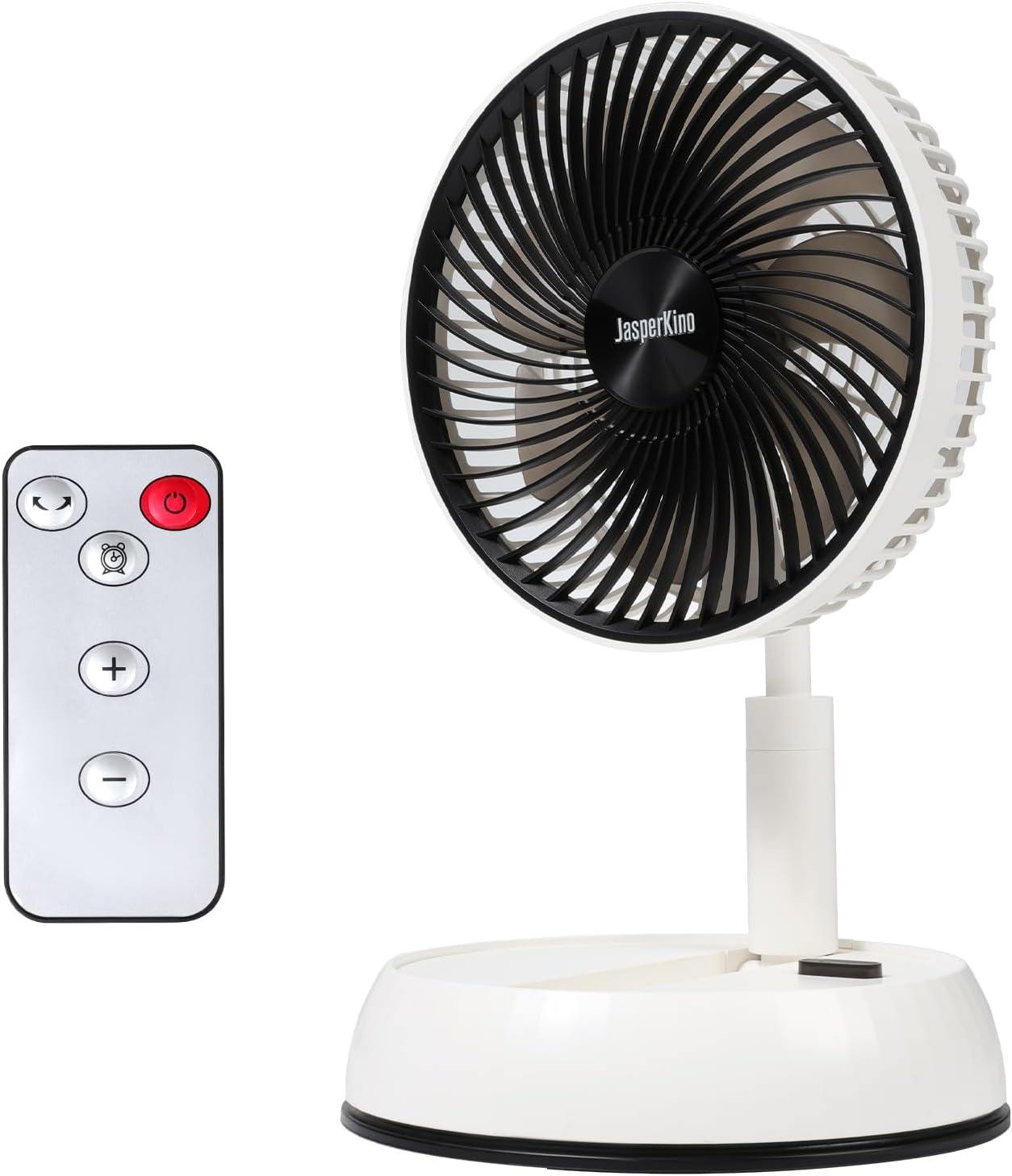 Amazon.com: JasperKino Foldable Oscillating Standing Fan with Remote, 8 ...