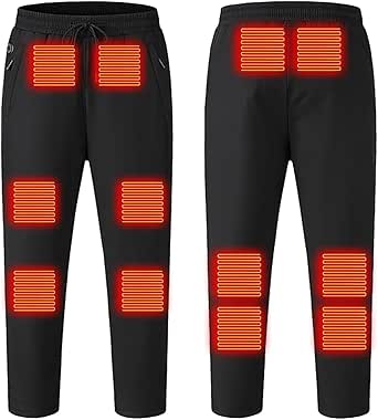 Amazon.com: Baimiu Heated Pants for Men Women Rechargeable Heating Pant ...
