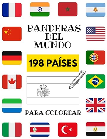 Banderas Del Mundo Para Colorear: Aprende todos los países del mundo ...