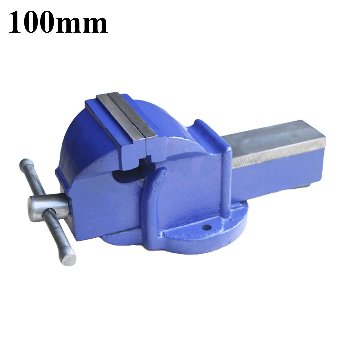 Buy Heavy Duty Cast Iron Fixed Bench Vice 100mm Multipurpose Industrial ...