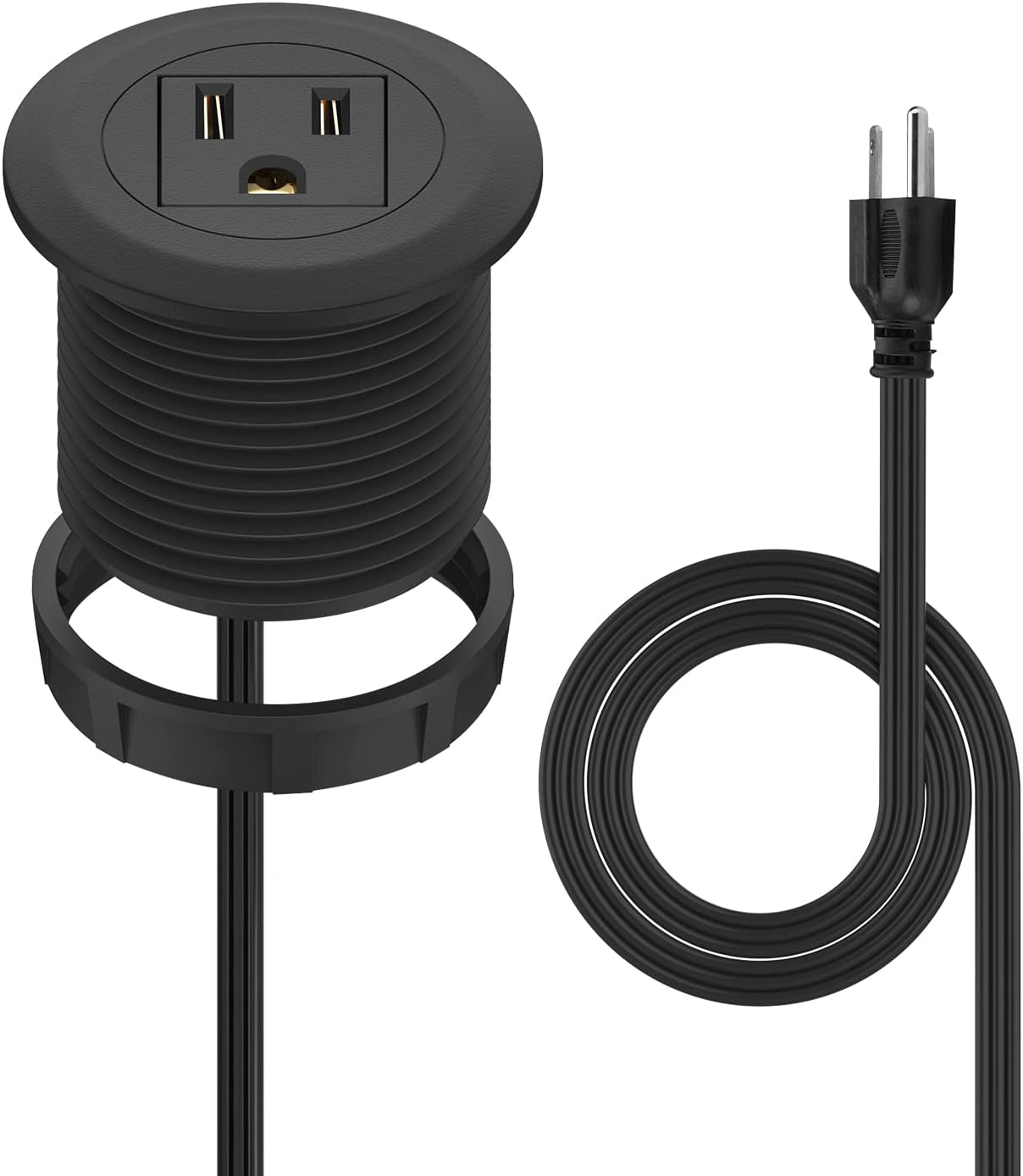 Amazon.com: mznowsea 4Pcs US Power Socket Plug Panel 3 Pins 15A 125V AC ...