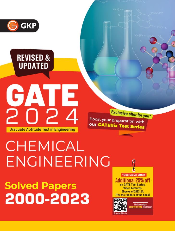 GATE 2024 : Chemical Engineering - Solved Papers 2000-2023 eBook ...