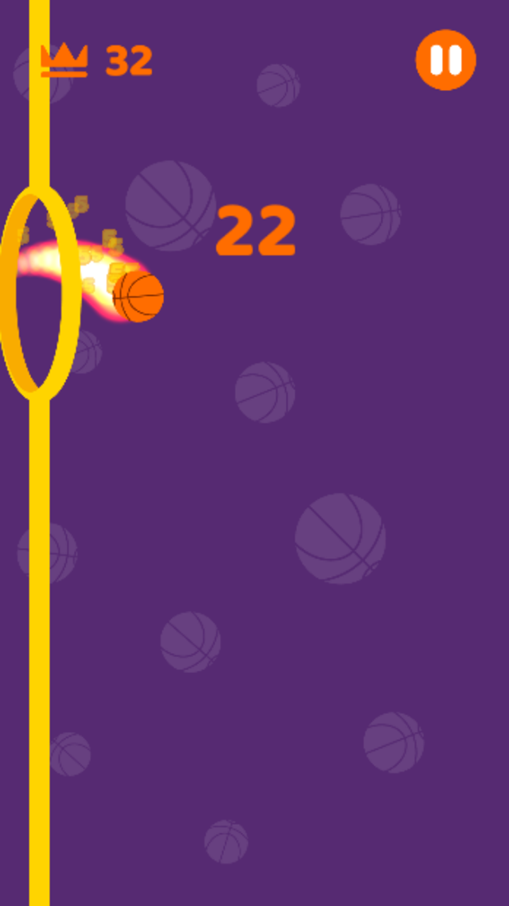 Dunk Swish 2K18 - Hit Flappy Basketball Into Hoops: Addicting Basket ...