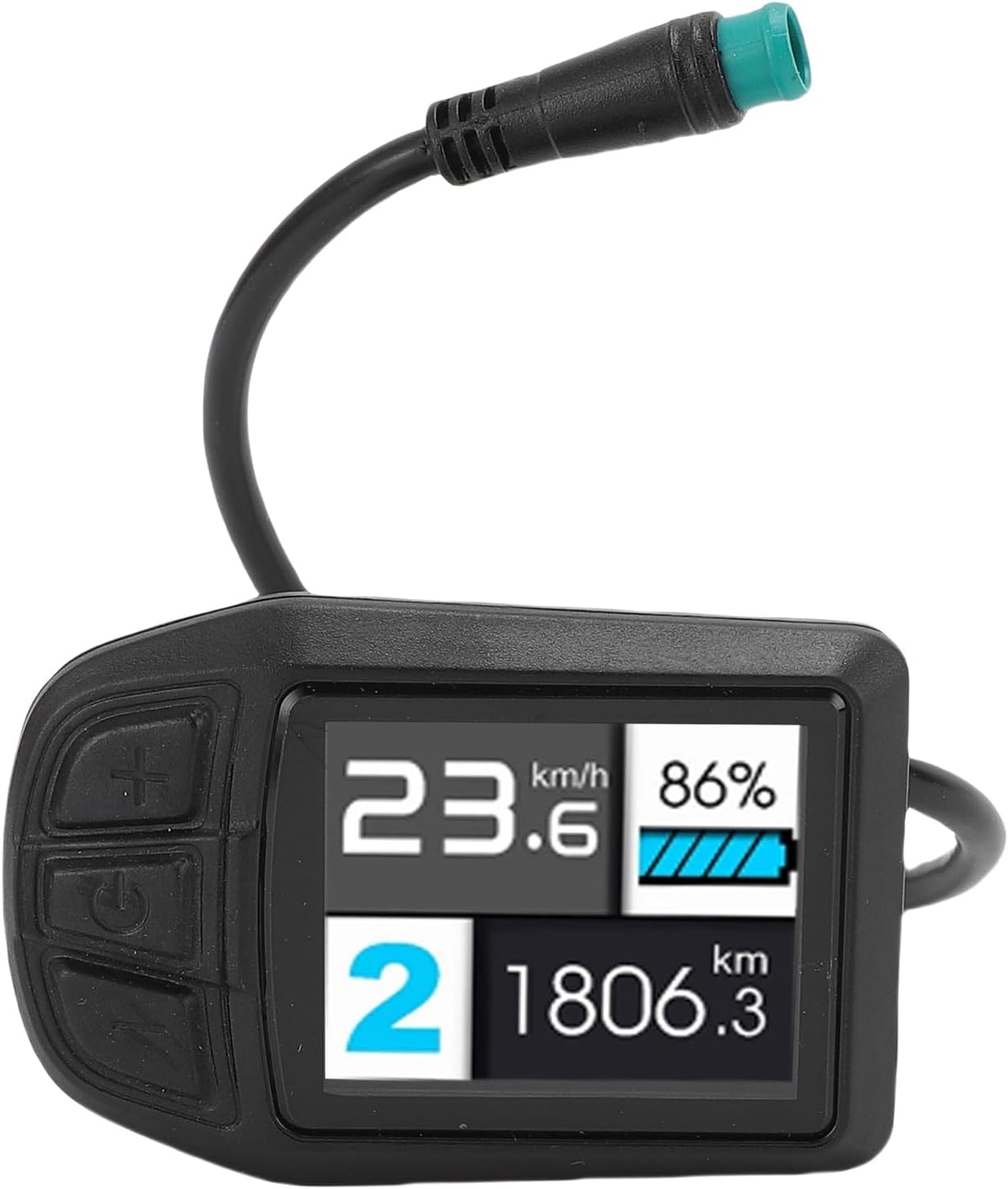 Oreilet Upgraded LCD Electric Bike Color Display UKC3, Premium ABS ...