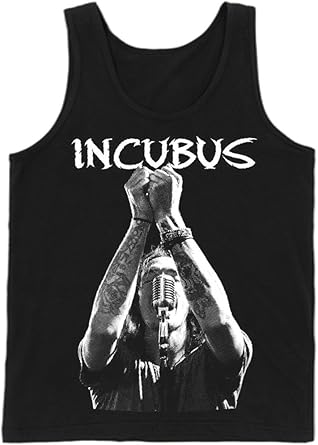 Amazon.com: mazumi8 Incubus Sing Filling Rock Reunion Tank Top Size XL ...