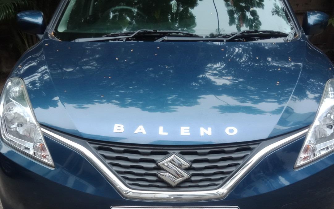 CarMetics Baleno 3D Letters Stickers Logo Emblem Bonnet 3D Alphabets ...