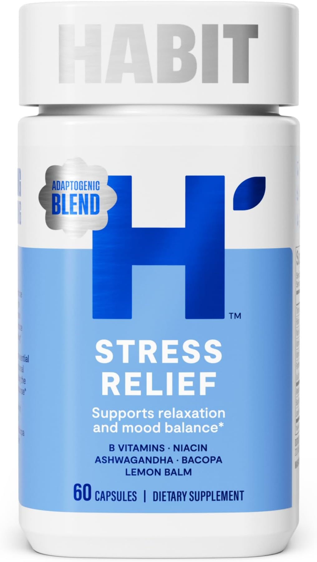 Amazon.com: Habit Stress Relief Supplement (60 Capsules) - New Look ...