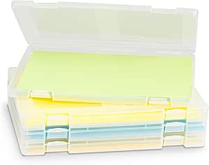 Amazon.com: ALIJAE 4 Pack A4 File Portable Project Case, Sturdy and ...