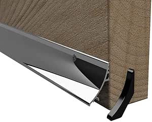 Stormguard Door Rain Water Weather Deflector Bar (838mm, Silver 32mm ...