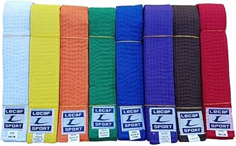 Amazon.com: LECAF Taekwondo Poom Belt WTF TKD Martial Arts Akido Judo ...
