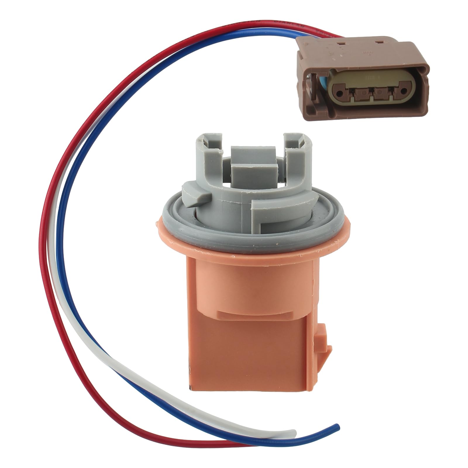 Amazon.com: AUTOKAY 2U5Z-13411-SA Headlamp Light Socket & Pigtail Fits ...