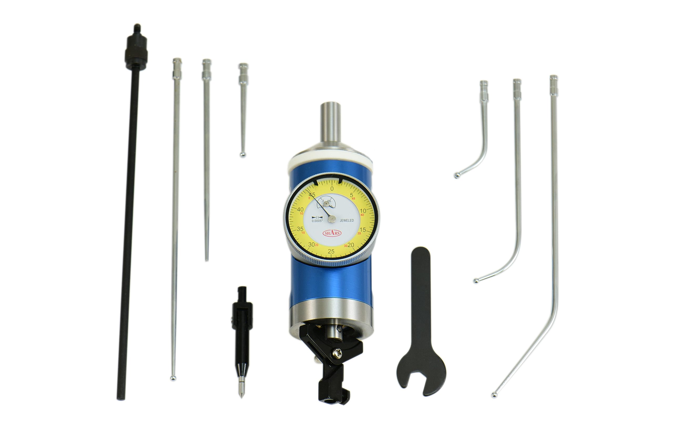 Shars 0.20" Axis Offset Range Aluminum Body Co-Axial Center Indicator ...