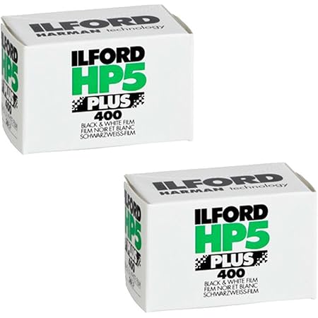 Amazon.com : Ilford 1574577 HP5 Plus, Black and White Print Film, 35 mm, ISO 400, 36 Exposures ...